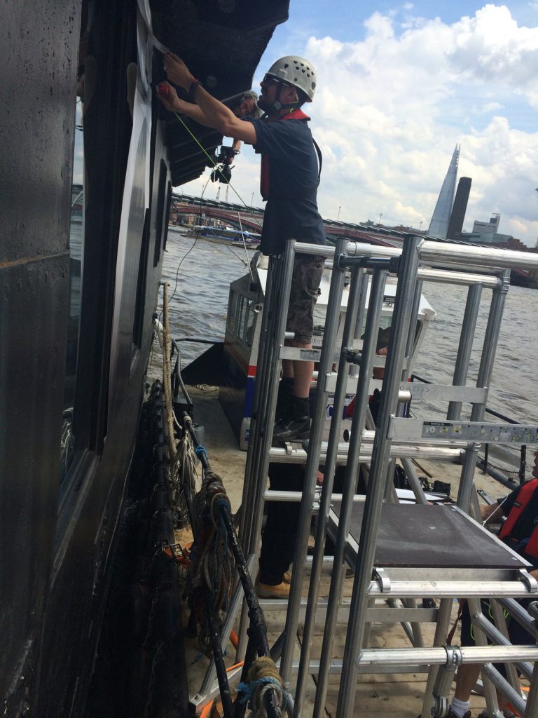 HMS President, The 'Dazzle Ship' - PressOn Win FESPA Gold 2015