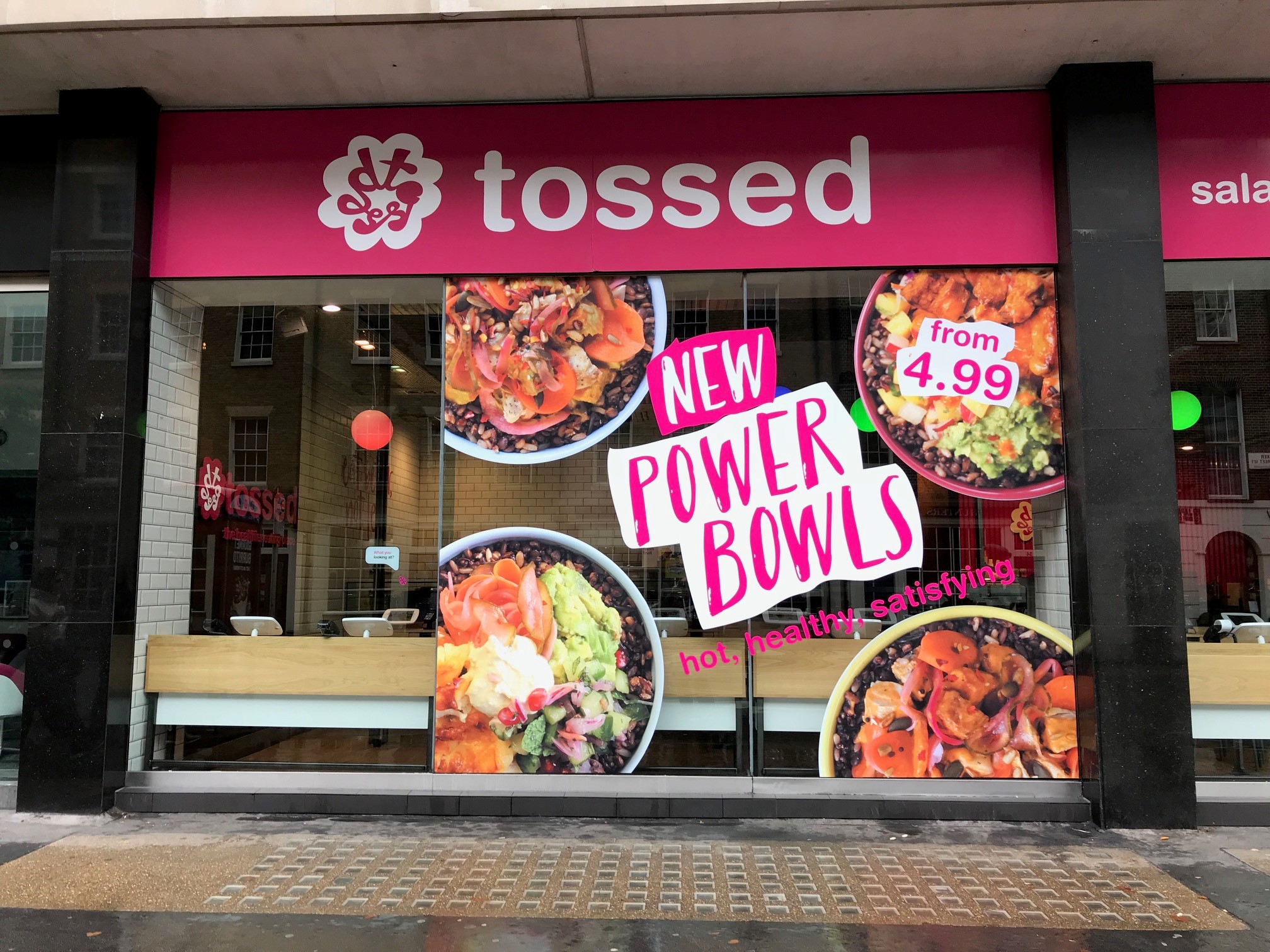 Tossed - Large Format Printing Case Study By PressOn