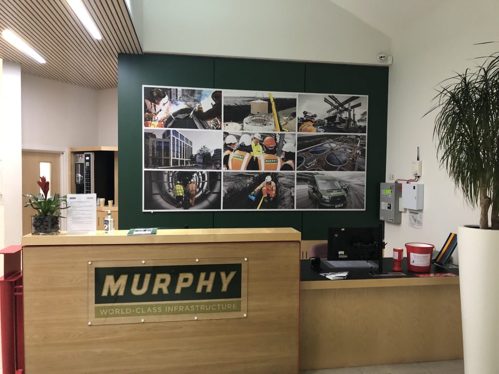 Interior Branding - A New Identity For Murphy Created By PressOn