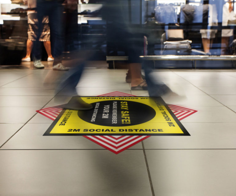 Retail Floor Graphics & Custom Printed Floor Decals From PressOn